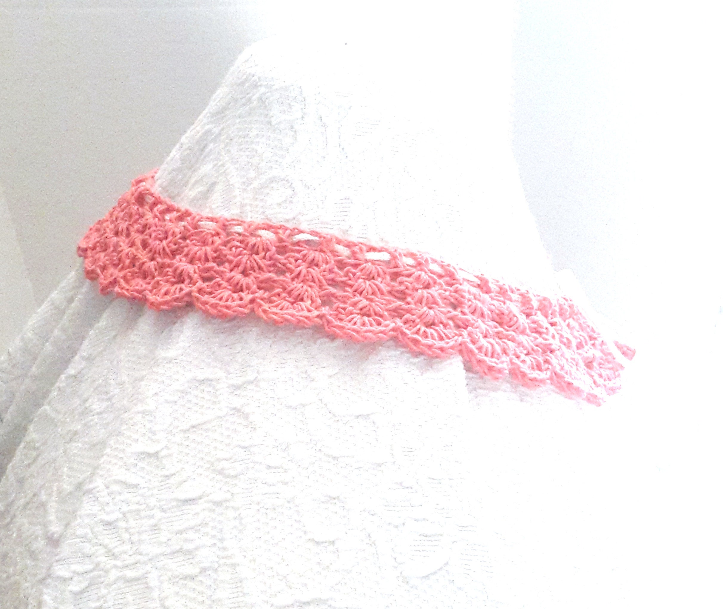 Pink Lace Collar Necklace Romantic Style Collar Vintage - Etsy