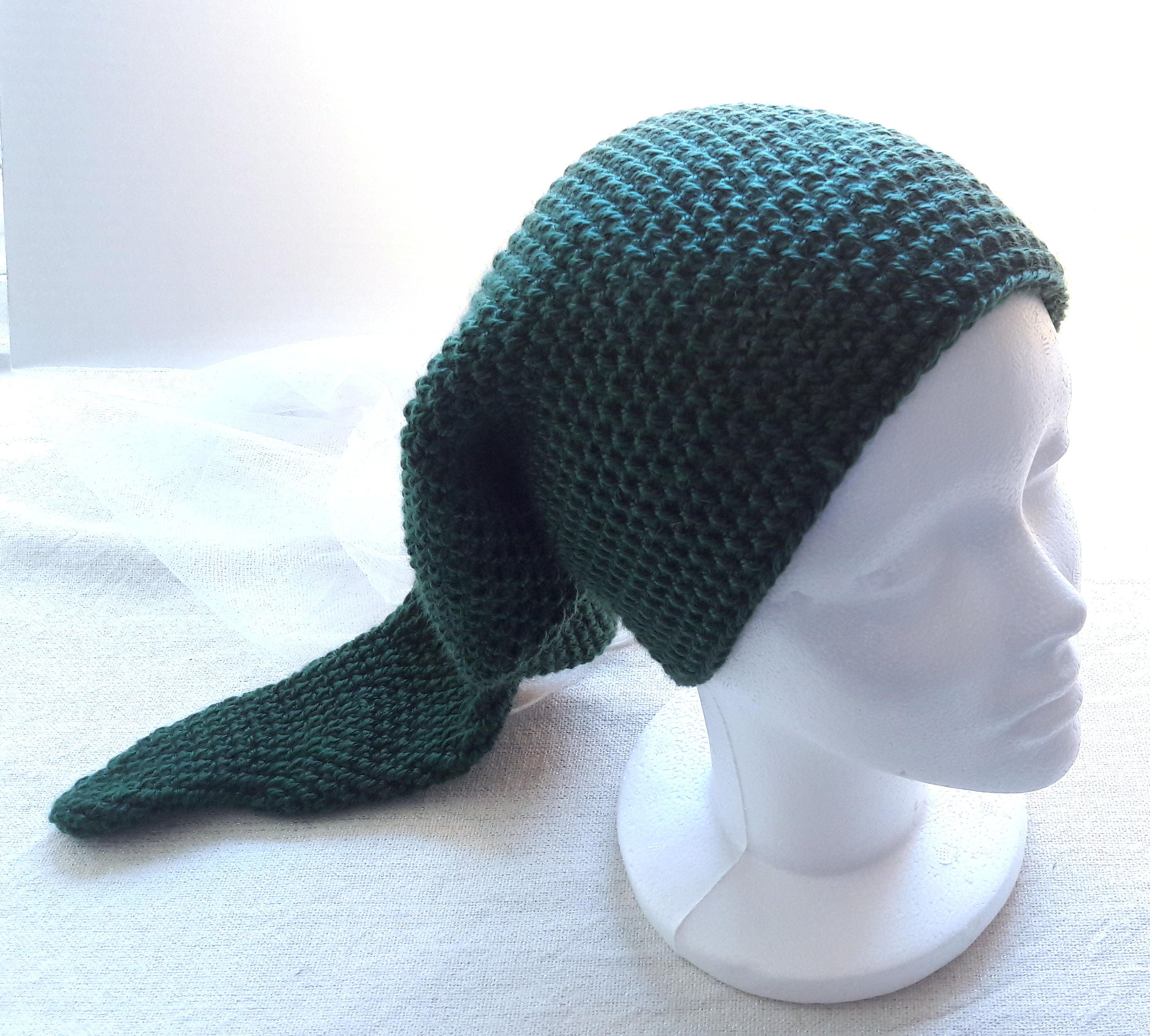 Link Cosplay, Gamer Hat, Dark Green Video Game Hat, Cosplay Outfit ...