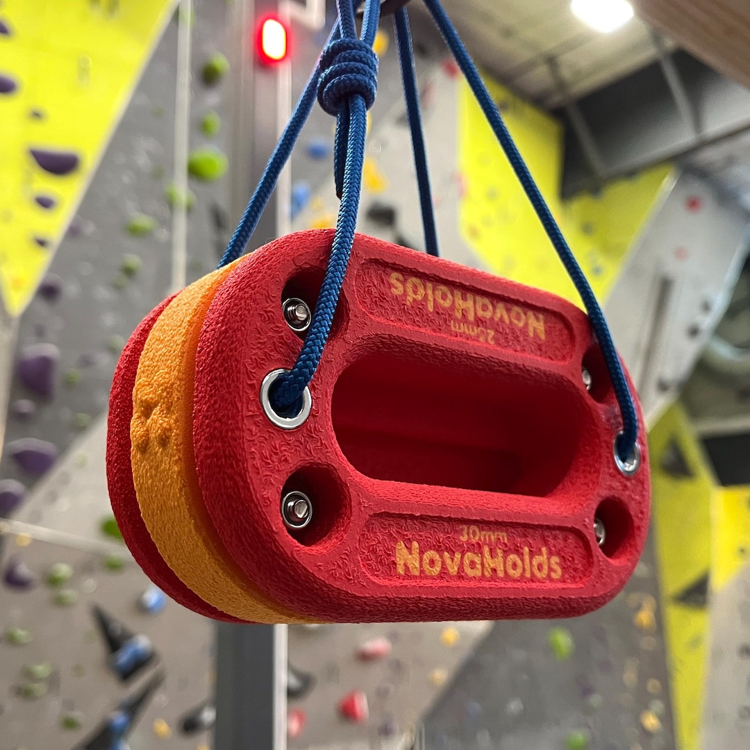 Portable Rock Climbing Hangboard: 4-in-1 Crimp Block - the Supernova - Etsy