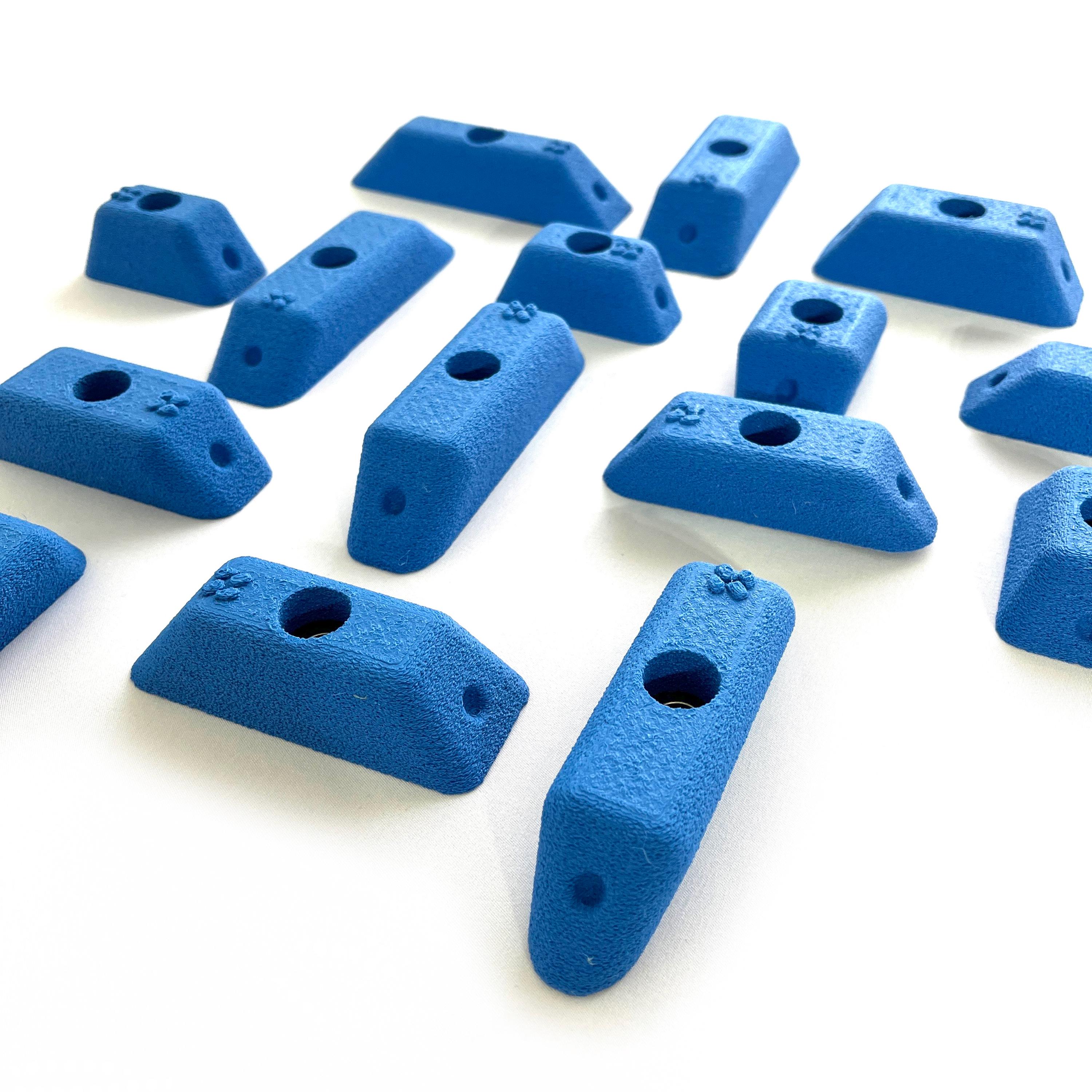 15x Bolt-on Rock Climbing Holds | Set of Mini-pinches: "radial Blocks ...
