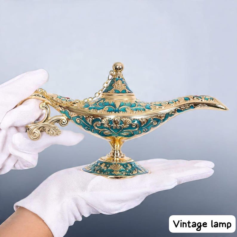 Vintage Aladdin Magic Lamp /genie Collector's Edition - Etsy