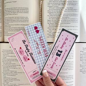Binding 13 and Keeping 13 Charm Bookmarks | Johnny and Shannon ...