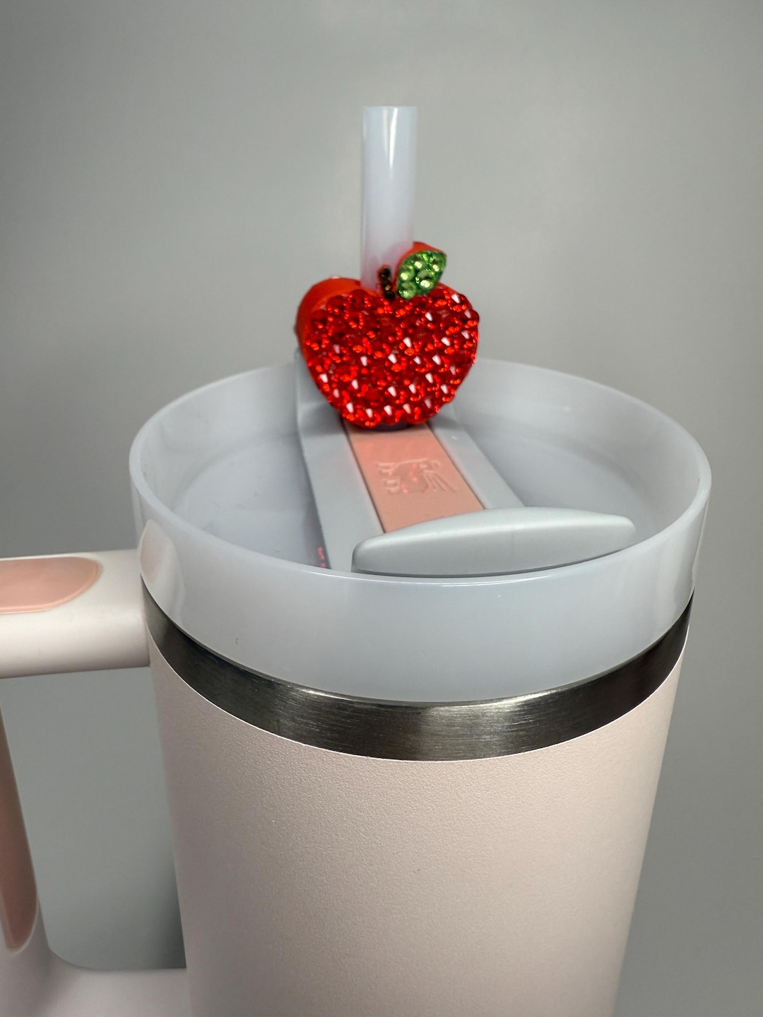 Apple Straw Topper for Stanley and Starbucks Straws Decorated With ...