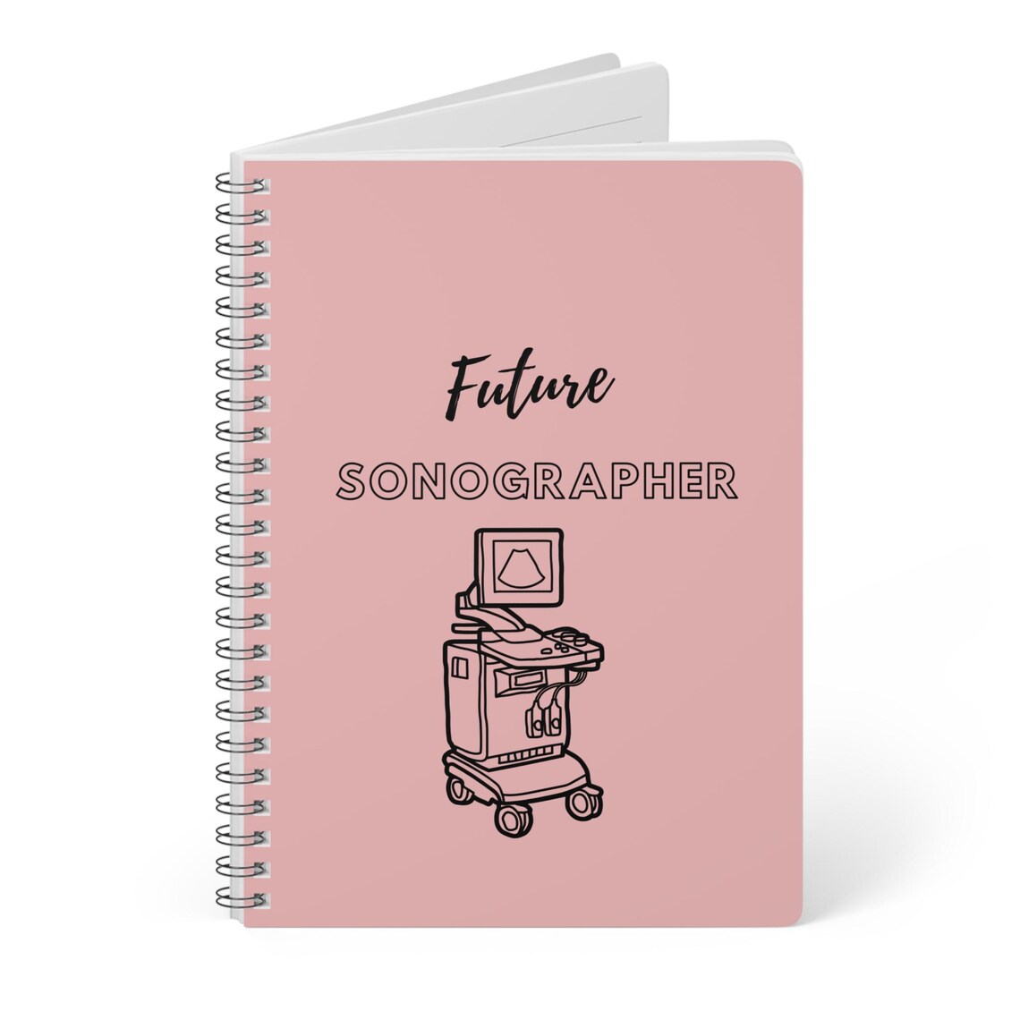 Future Sonographer Wirobound Notebook, Perfect Gift for Ultrasound Tech ...