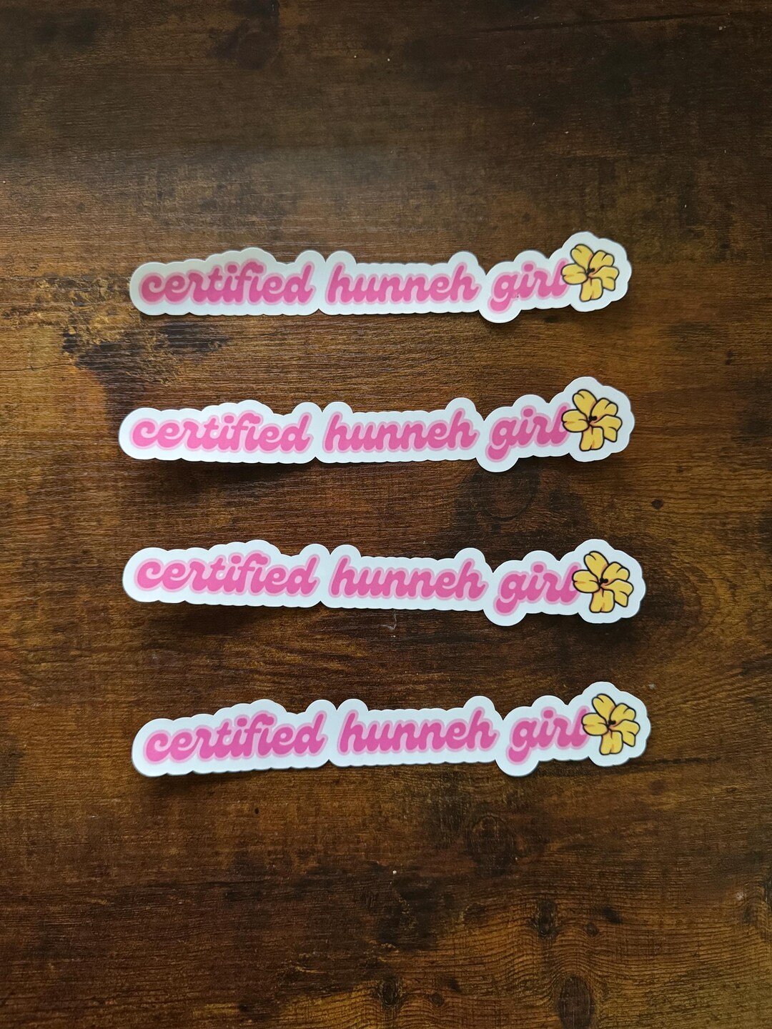 Certified Hunneh Girl Sticker 3 - Etsy