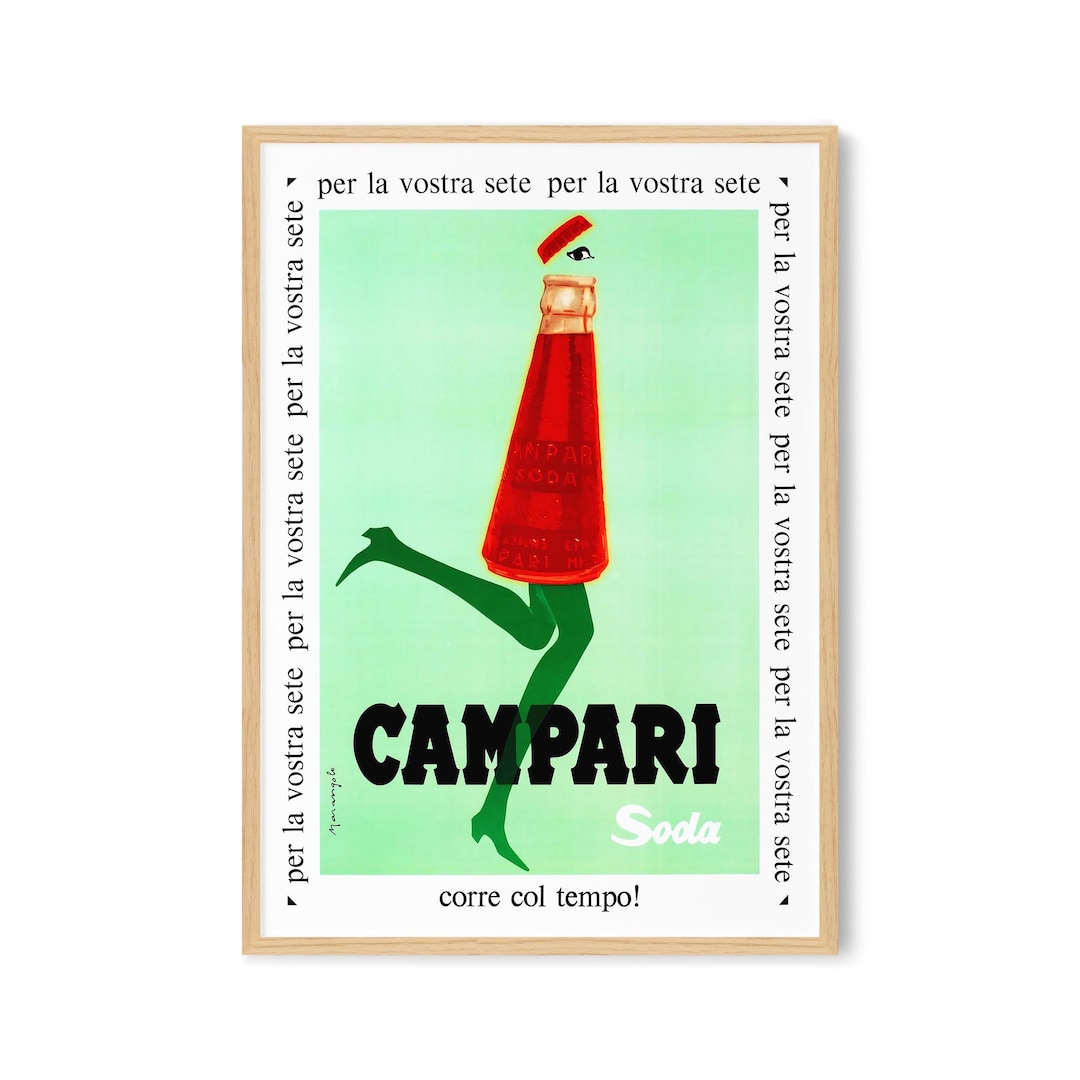Campari Soda Ad 1968 Print - Campari Soda Advert Print - Campari Soda ...