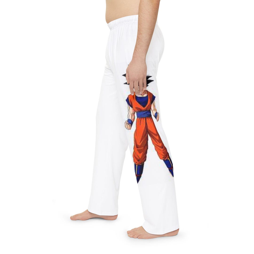 Goku Men's Pajama Pants, Superhero Lounge Pants, Anime Sleepwear ...