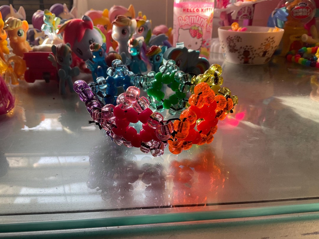 Rainbow Kandi Pride Star Crown - Etsy