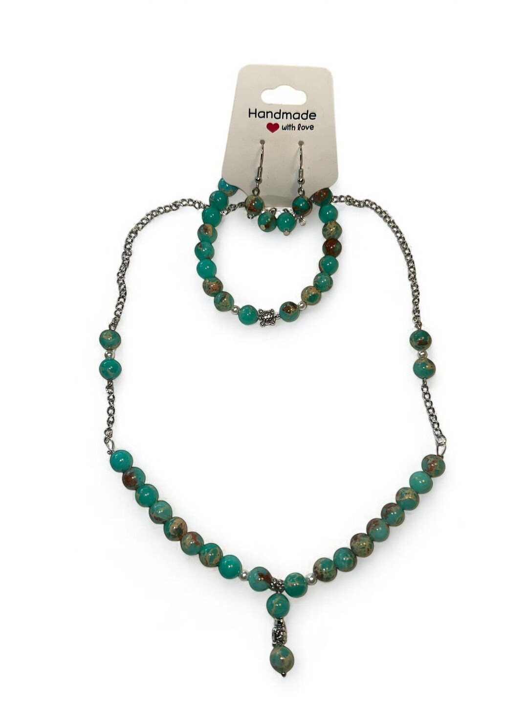 Handmade Natural Stone Jewelry Set: Complete Your Style With Unique ...