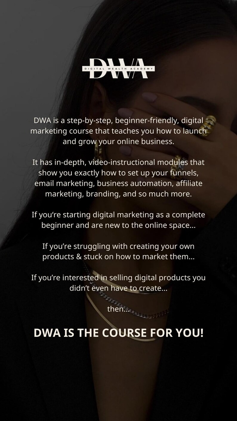 Digital Wealth Academy Vol 2 DWA Full Course Access Digital Marketing ...