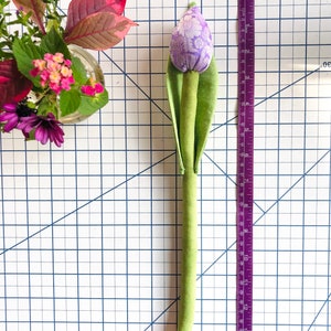 Sew a Happy Bouquet of Tulips Tutorial / PDF for Sewing Fabric Tulips ...