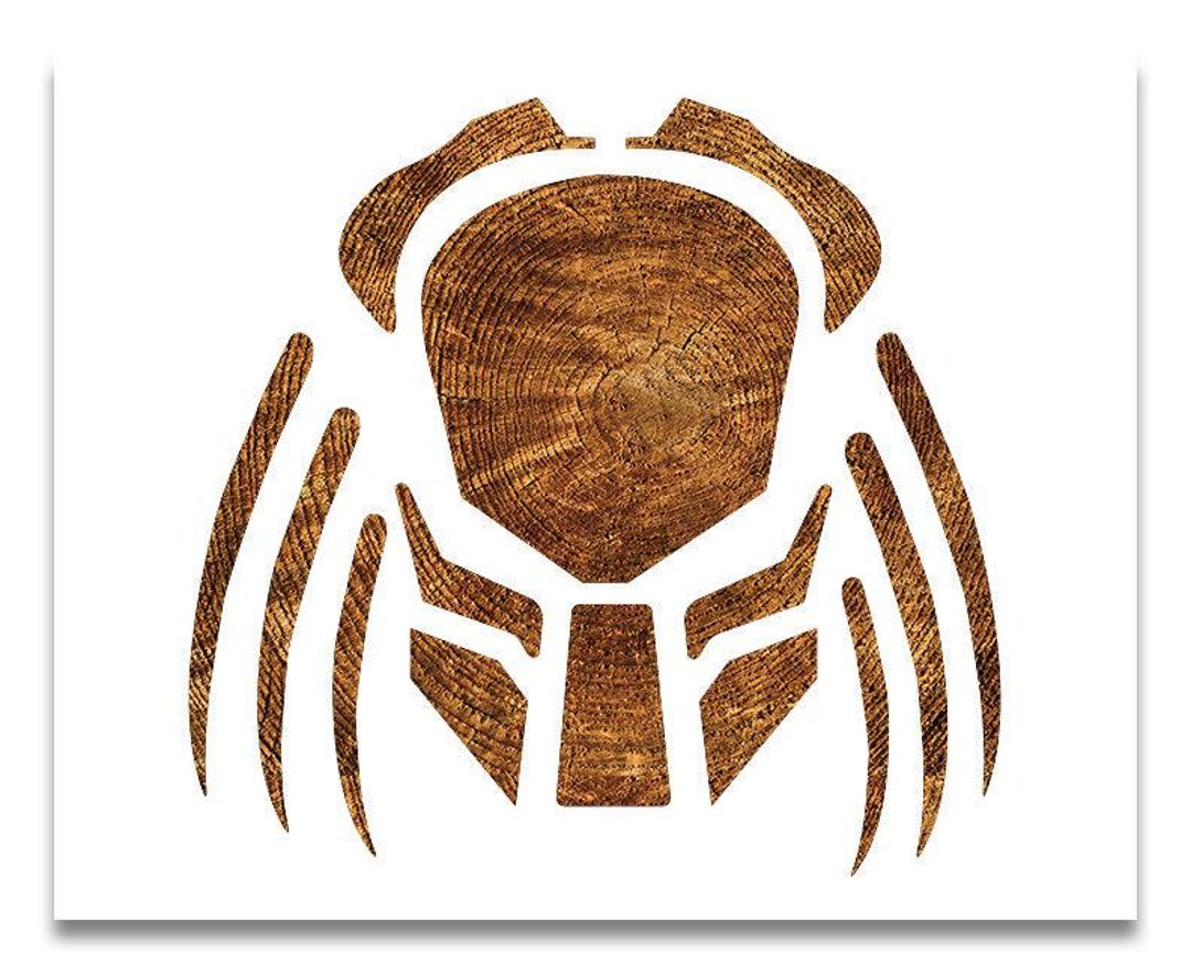 Predator Stencil Reusable Color, Draw, Paint Custom Wall Stencil Art - Etsy