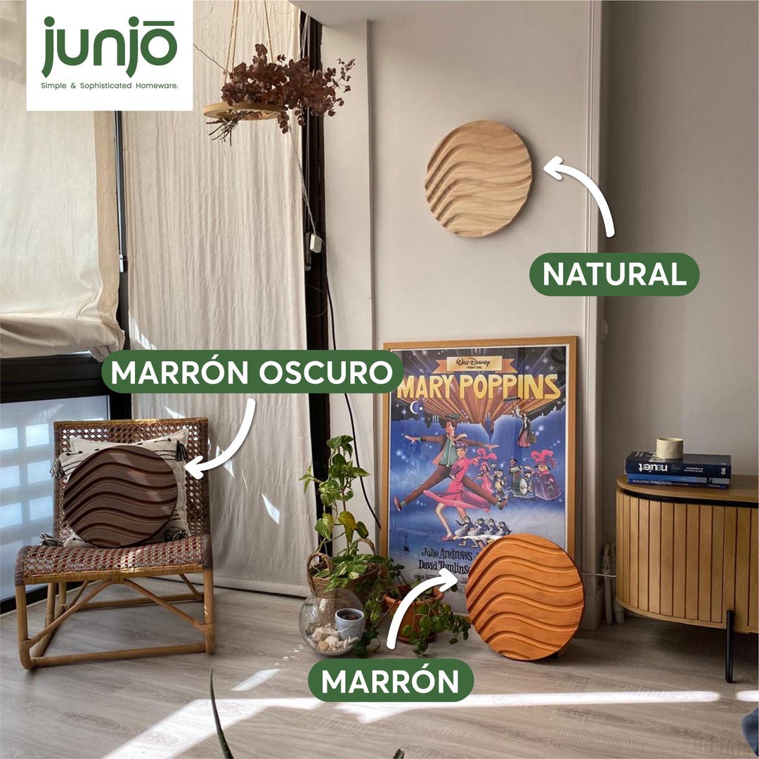 Decorative WOOD PANEL for WALL kaze Wind. Quality and Elegance Japandi ...