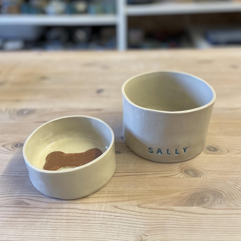 Dog Bowl Pottery Template Set, Printable Clay Dog Dish Pattern PDF, DIY ...