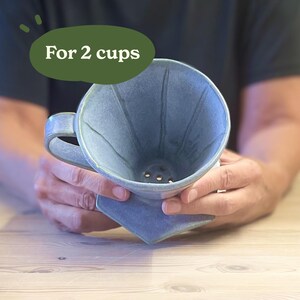 Hexagon Coffee Dripper Pottery Template PDF, Printable Slab Built ...