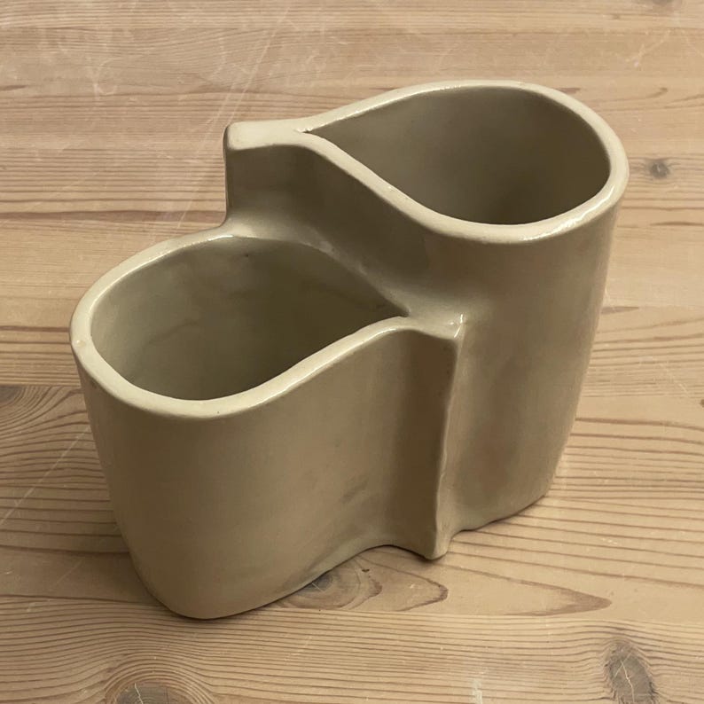 Ceramic Organizer Pottery Template, Printable Slab Clay Caddy, DIY Desk ...