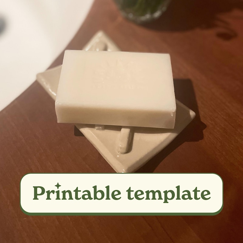 Clay Soap Dish Template - Etsy