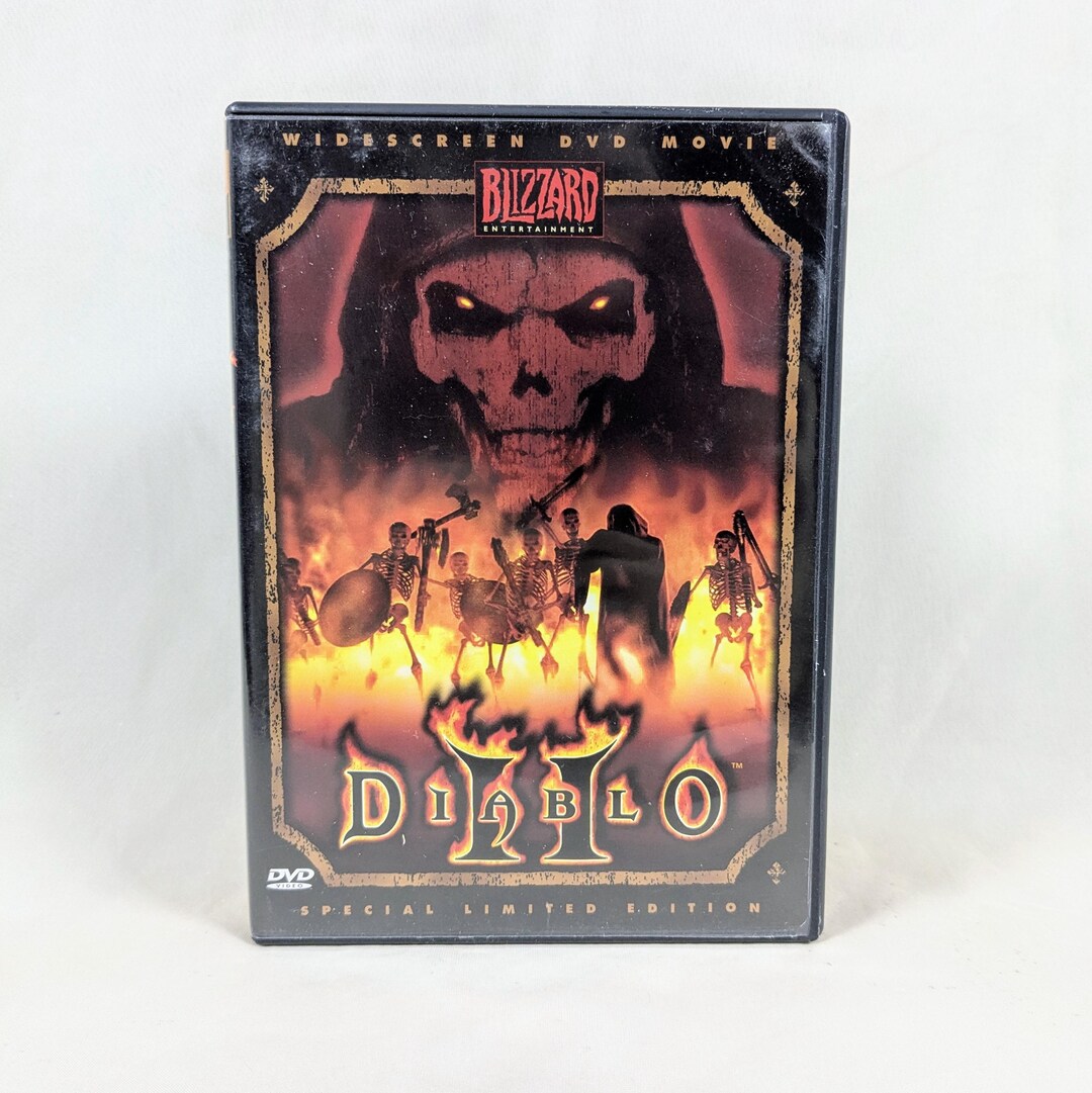 Diablo II Special Limited Edition DVD Film Widescreen Game Cut Scene ...