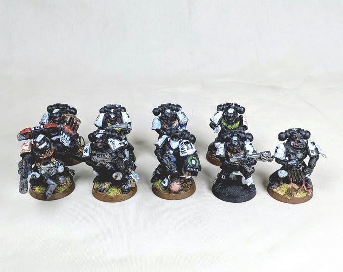 Tactical Squad Space Marine Warhammer 40K Board Game Terrain Plastic ...