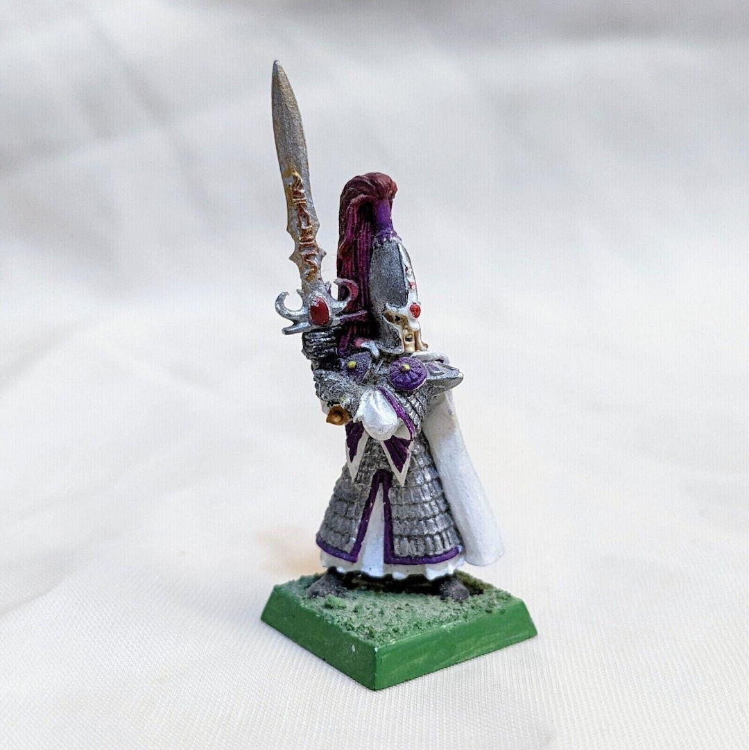 High Elf Champion Swordmaster of Hoeth Metal Warhammer Fantasy Old ...