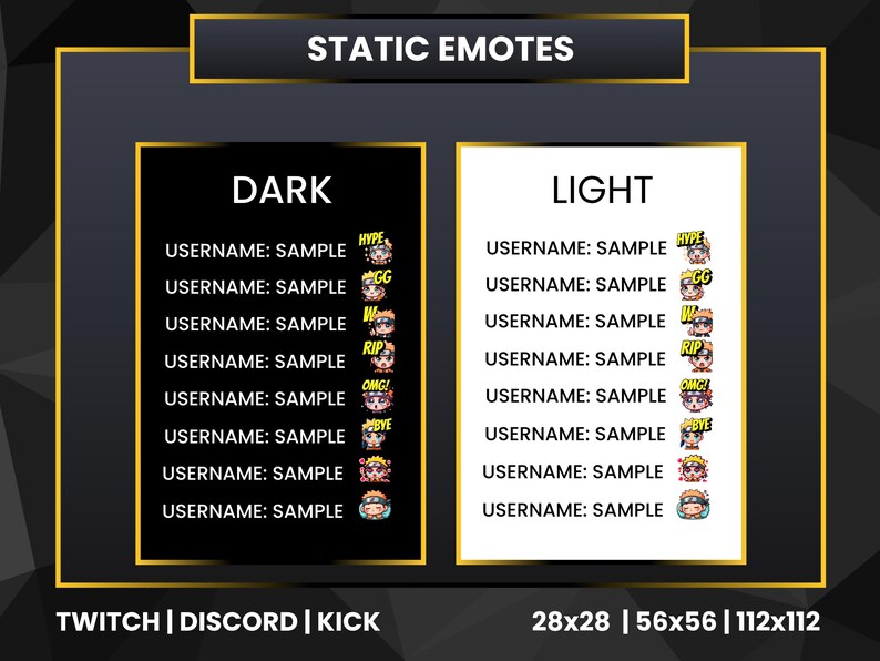 Twitch Emotes | Discord Emotes | Twitch Sub Emotes | Cool Emotes | Text ...