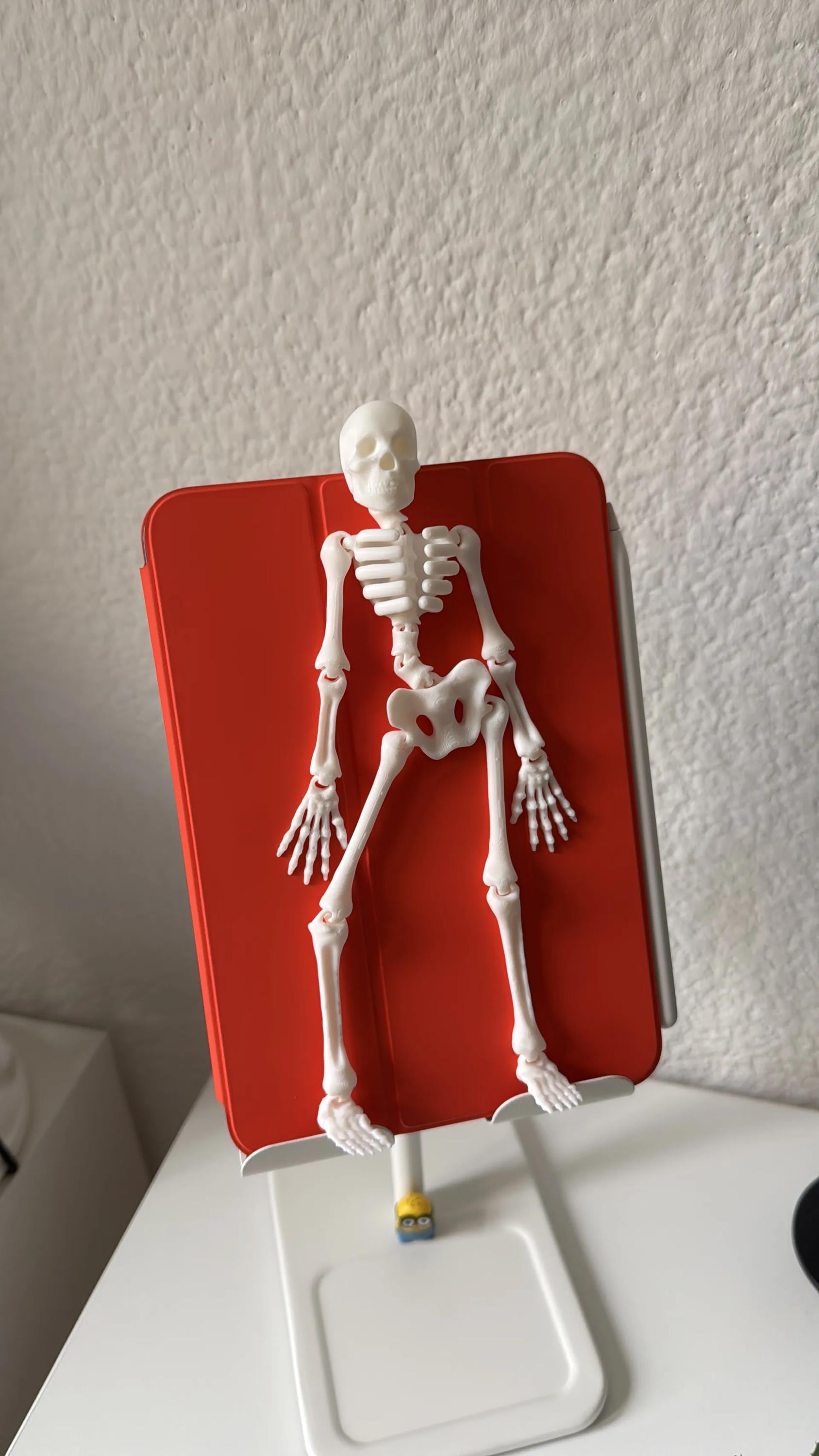 Cute Flexi Human Skeleton in Situ Printing Skeleton - STL for 3D ...