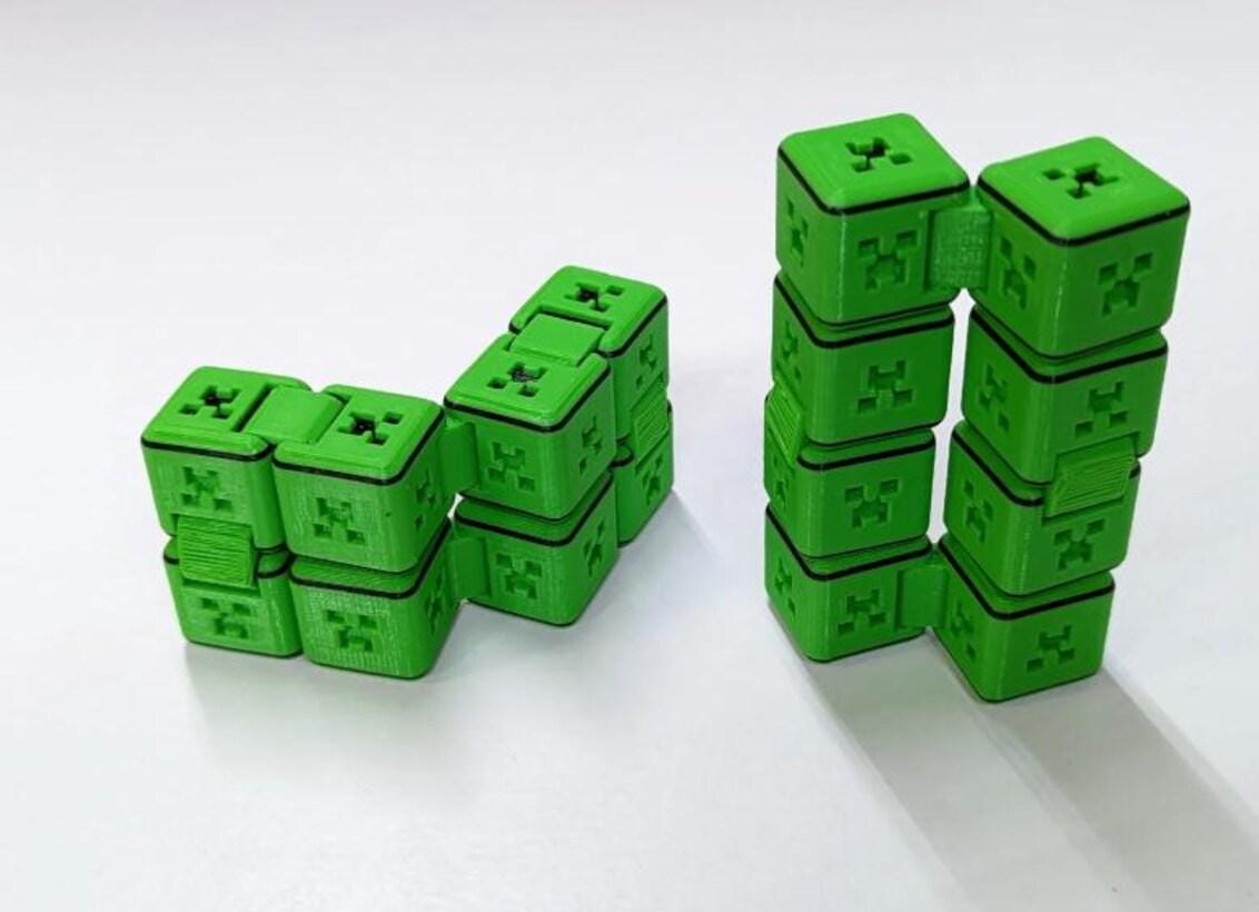 Minecraft Creeper Fidget Cube STL File - Digital Download - 3dprint ...