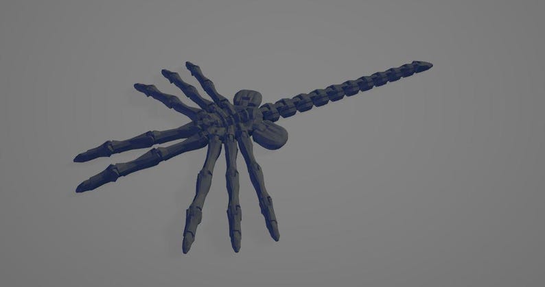 Articulated Dragon, STL File for 3D Printing, STL Print Files, Print in ...