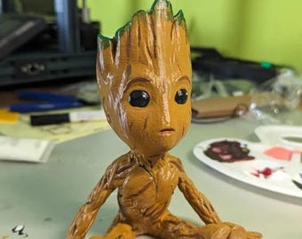 Baby Groot - STL File 3D - Etsy