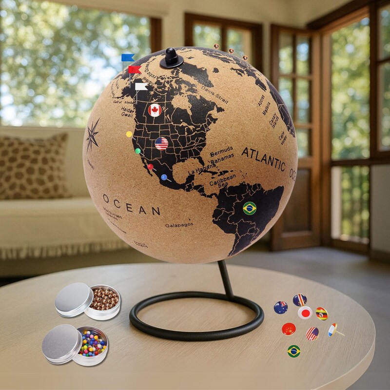 Push Pin Map Flags - Etsy