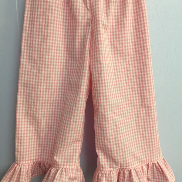 Girls Ruffle Pants - Etsy