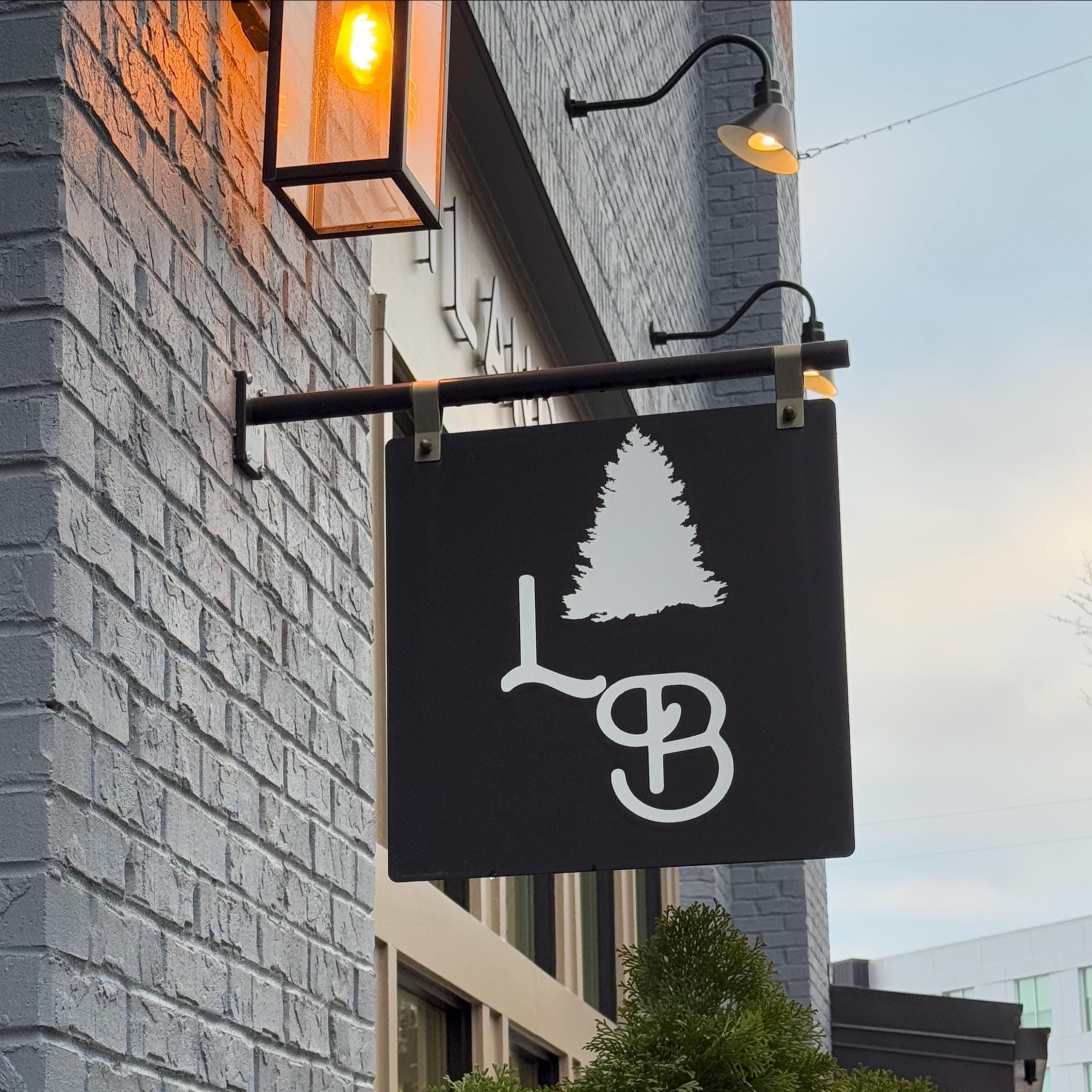 Custom Hanging Blade Sign, Storefront Wall Mounted Sign, Double Sided ...