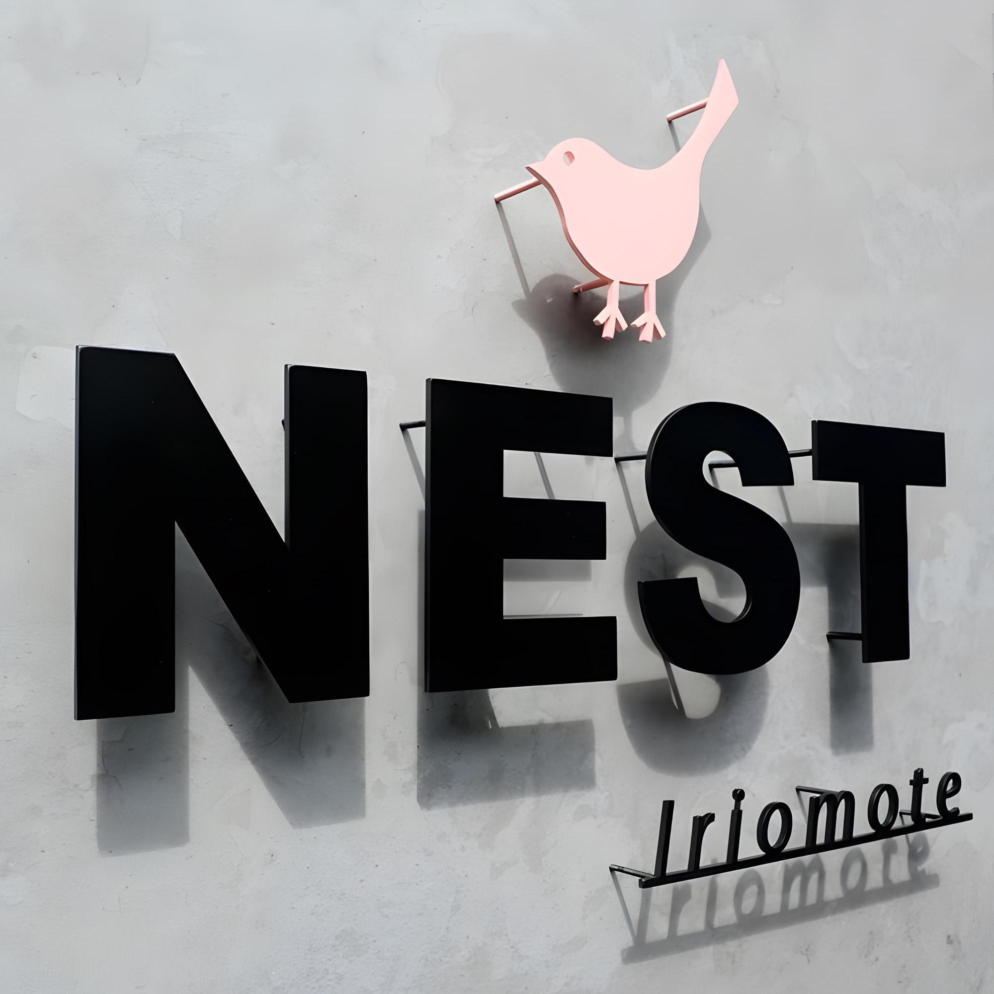 Floating Laser Cut Letters, Business Sign Custom, Stainless Steel Sign ...