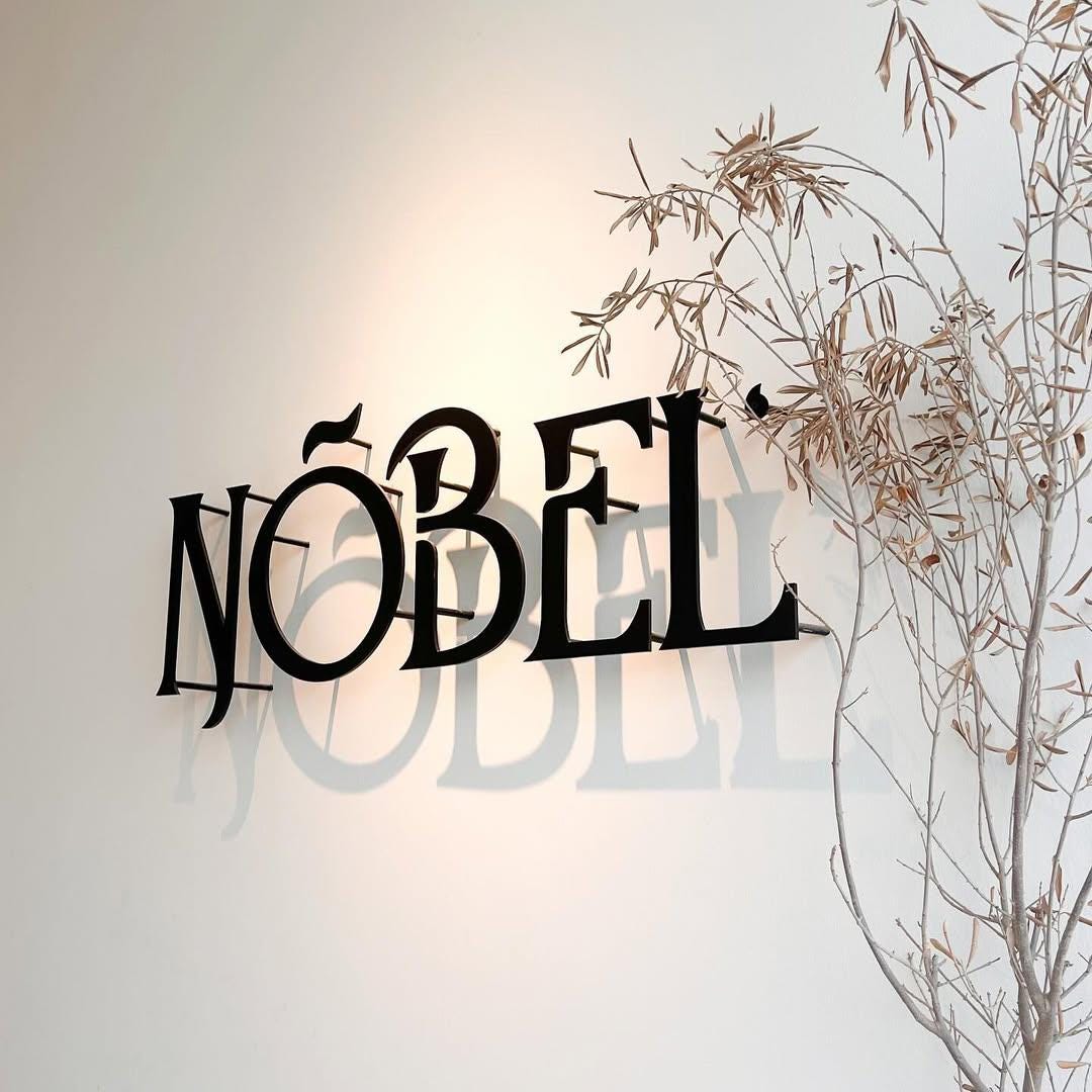 Custom Raised Metal Letters Sign, Outdoor Business Logo Sign, Salon ...