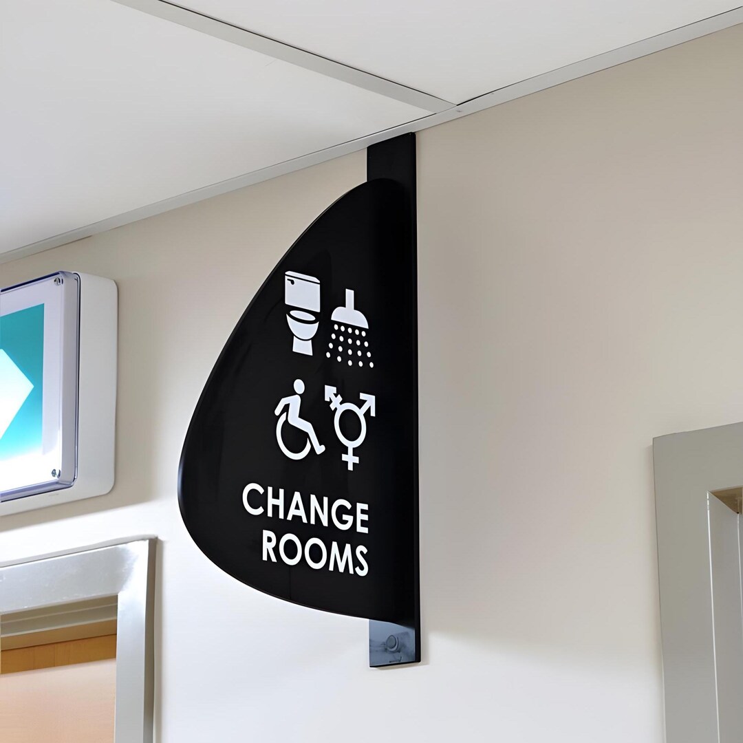 Custom Lobby Sign, Changing Room Sign, Floor Directory Sign, Way ...