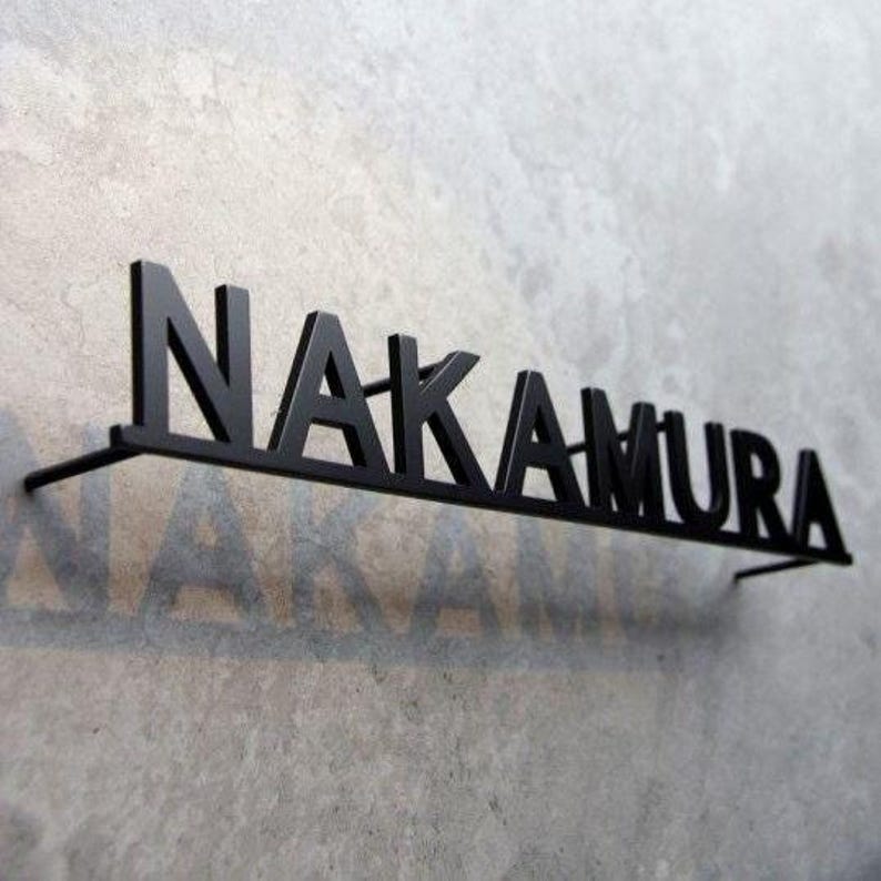 Floating Laser Cut Letters, Business Sign Custom, Stainless Steel Sign ...