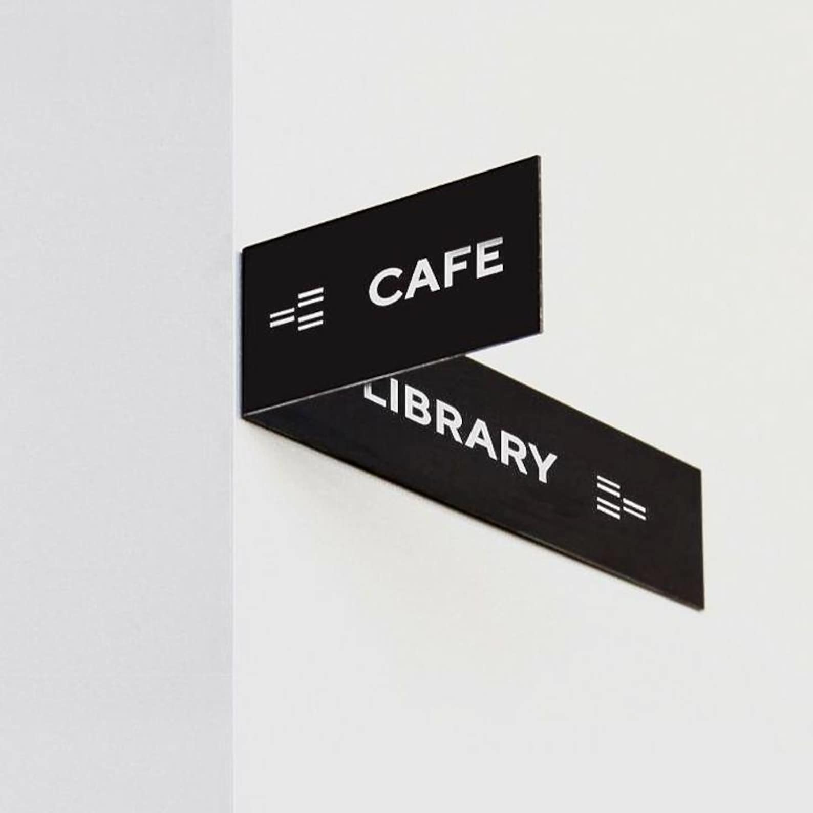 Custom Way Finding Signs, Double Sided Signs, Metal Lobby Signs, Rest ...
