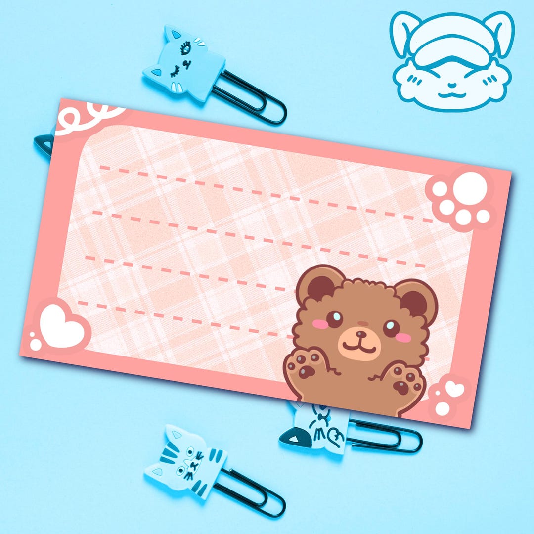 Printable Notecard / Use for Recipes, Study Notes, Gifts. Cutecore ...