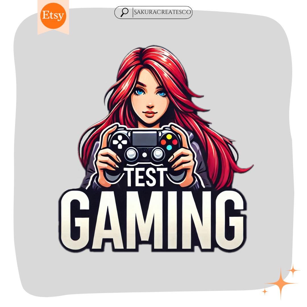 Personalized Twitch Logo, Graphic Logo, Gaming Logo, Social Media ...