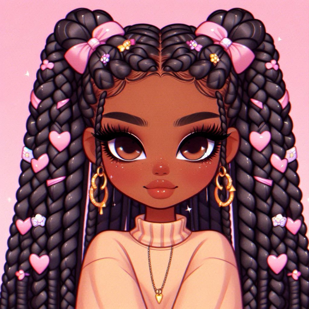 Y2K Inspired Character, Chibi, Bratz Art Style, Profile Picture, Twitch ...