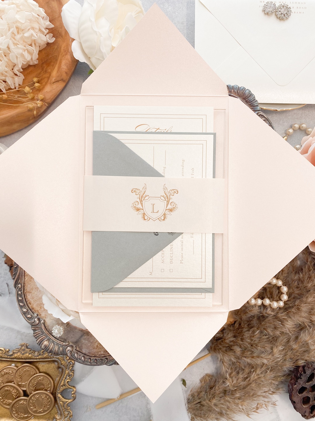 Clear Acrylic Wedding Invitations Acrylic Wedding Invites Clear ...