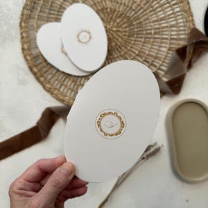 Folding Oval Seating Chart Style 42 - Etsy