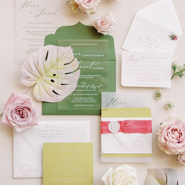 Spanish Style Wedding Invitations - Etsy