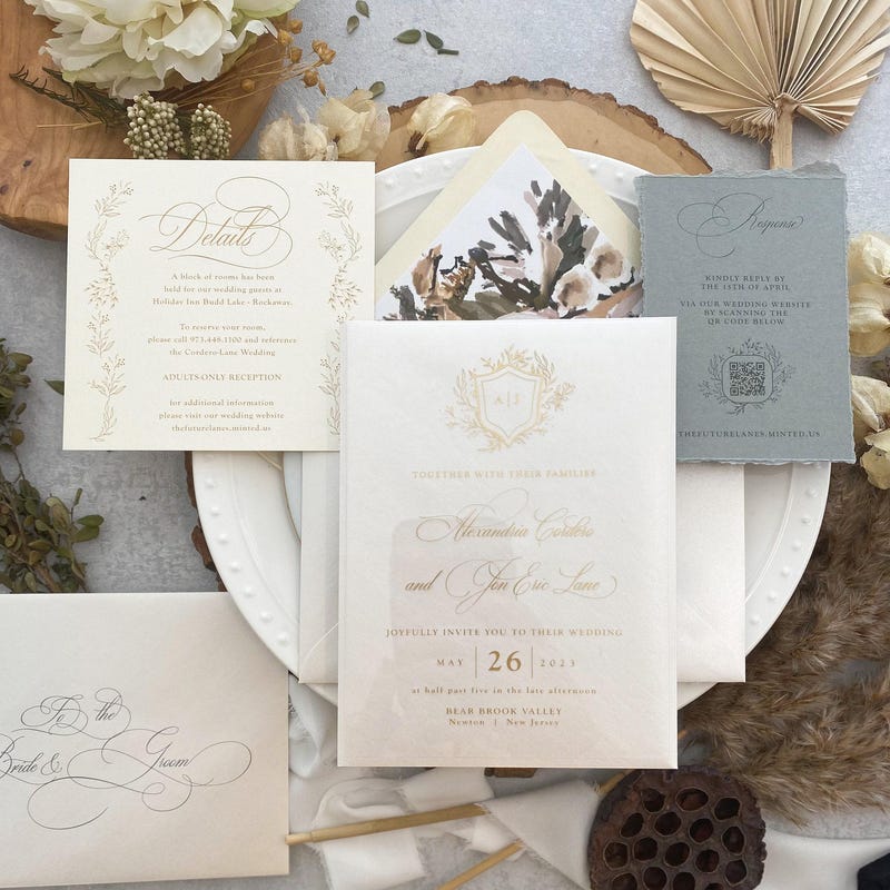 Clear Invitations - Etsy