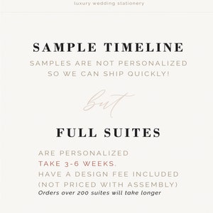 Custom Wedding Invitation Suite Style Flat Card - Etsy