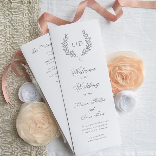 Folded Program - Etsy