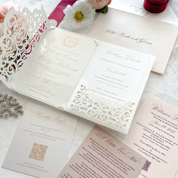 Wedding Invitation Holders - Etsy