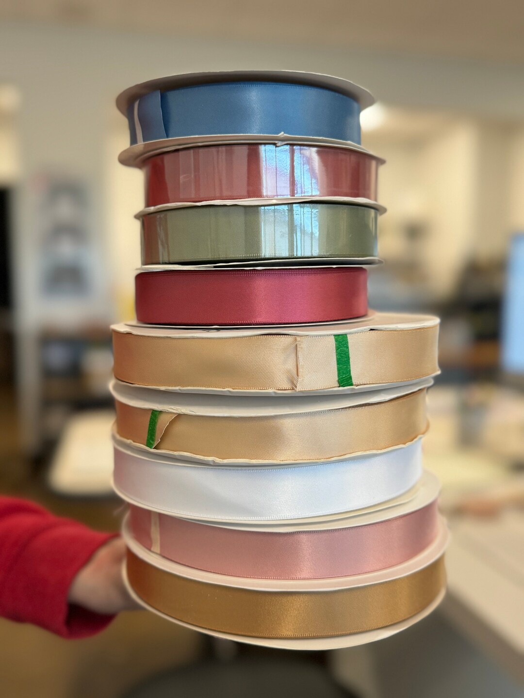 Double Faced Satin Ribbons for Menus or Programs - Any Color 7/8" - Etsy