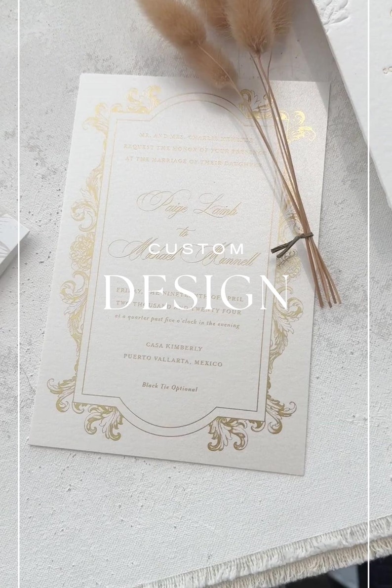 Wedding Invitation Sample Pack (various Prints and Finishes Included ...