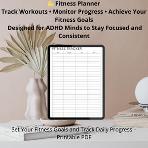 ADHD Digital Planner Printable PDF – Daily Organizer, Task Tracker ...